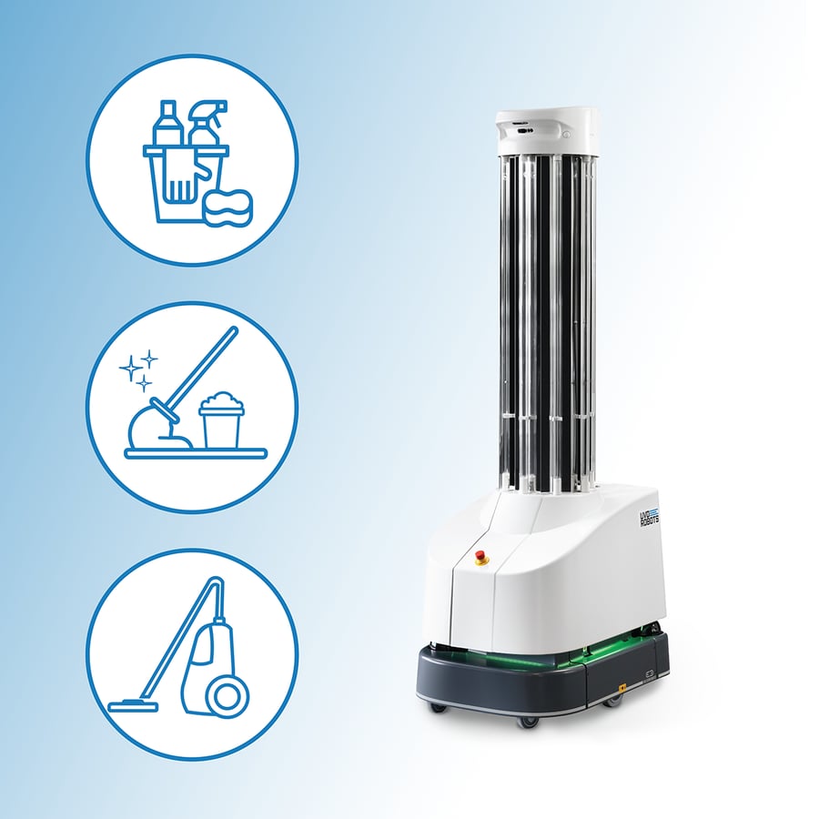 Surfaces and Solutions: The Innovative Robots Behind UV Disinfection